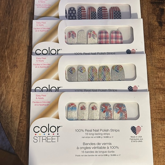 Color Street | Makeup | 4 Color Street Sets | Poshmark